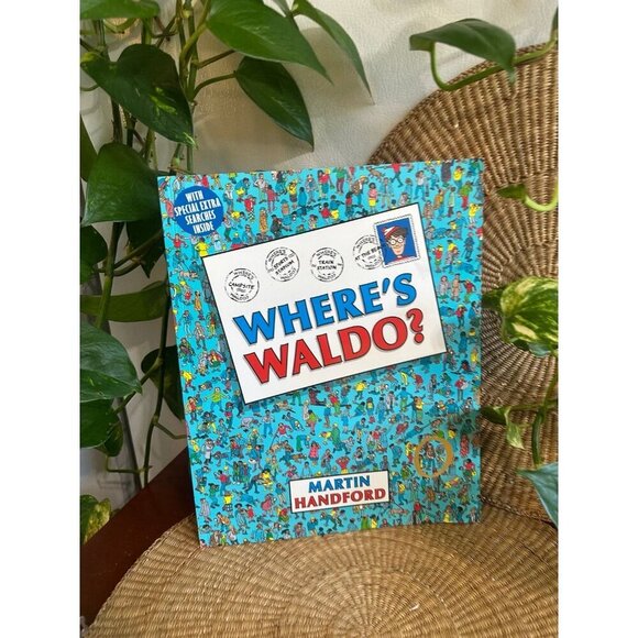 Other | Wheres Waldo Blue Seek And Find Book | Poshmark